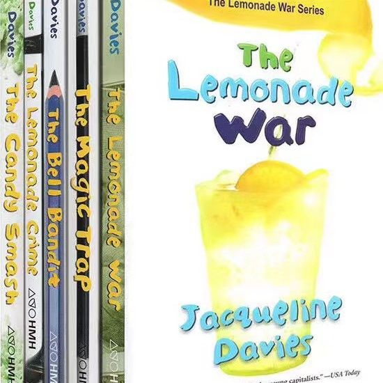 P现货 The Lemonade War Series 水英文 5册 启