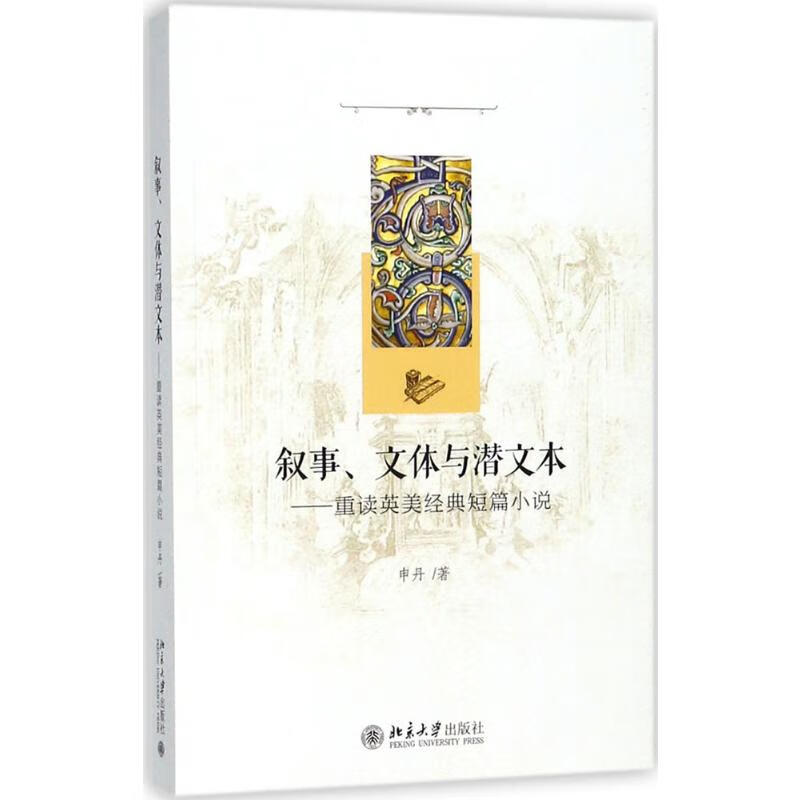 叙事、文体与潜文本:重读英美经典短篇小说 申丹  书籍