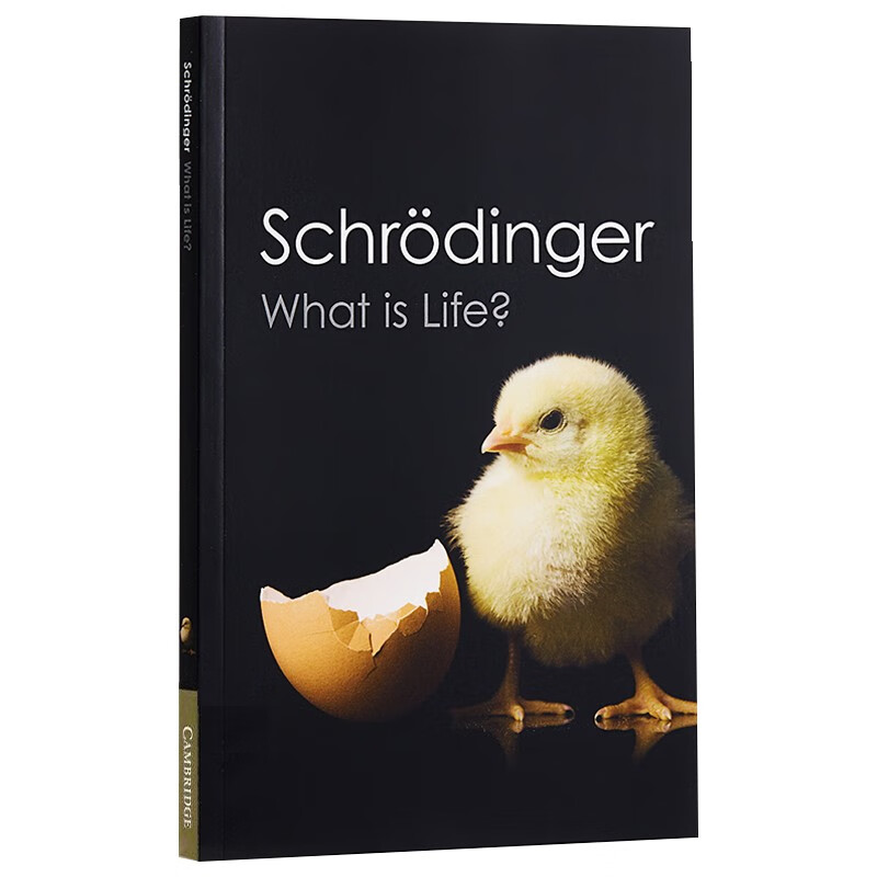 现货 生命是什么(罗辑思维书单）英文原版 What is Life Erwin Schrodin