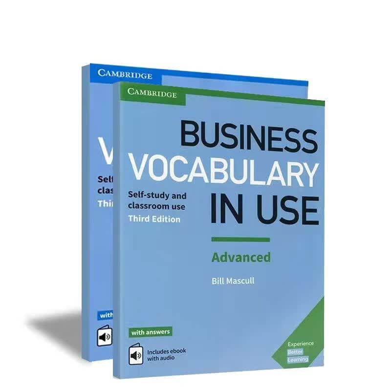 剑桥英语词汇English Phrasal Verbs in Use/Idioms/Collocations Business中+高