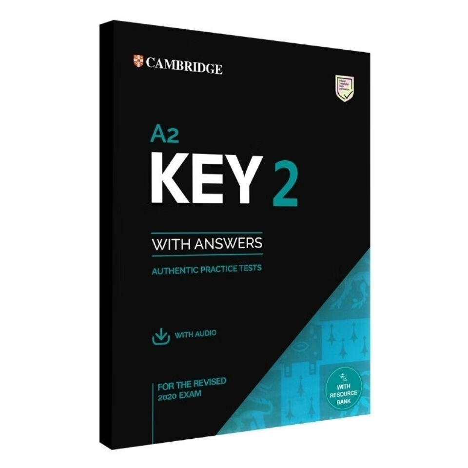 剑桥KET真题 A2 KEY 2 版 2020考纲 附音频/答案