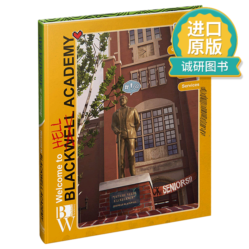 英文原版 Life is Strange - Welcome to Blackwell Academy 奇异人生 游戏设定集 英文版