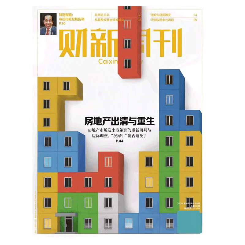 财新周刊2023年8月21日第33期 预售第34期 单本自选（6-28.29.30.31期）商业财经经济时政新闻热点资讯期刊 2023年7月31日第30期：房地产出清与重生
