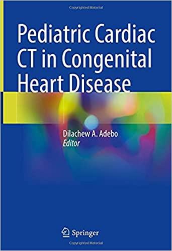 Pediatric Cardiac CT in Congenital Heart Disease