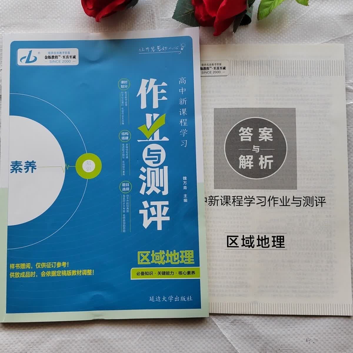 2023金版,区域,作业与测评,新学习
