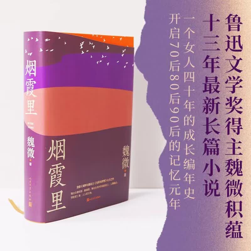 包邮 烟霞里 魏微 著 小说 中信书店 第十一届茅盾文学奖提名作品