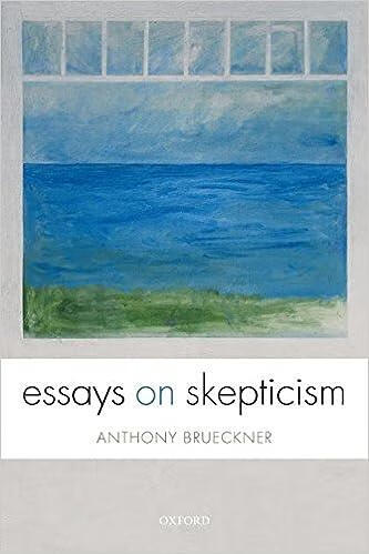 怀疑论随笔 Essays on Skepticism