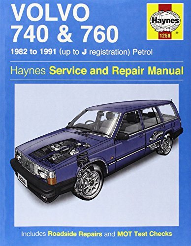 Volvo 740 & 760 Petrol (82 - 91) Haynes Repair Manual
