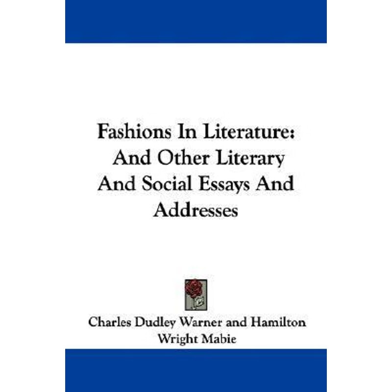 Fashions In Literature