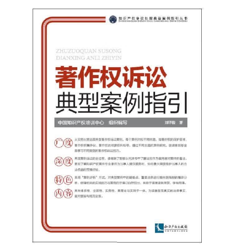 著作权诉讼典型案例指引 刘华俊