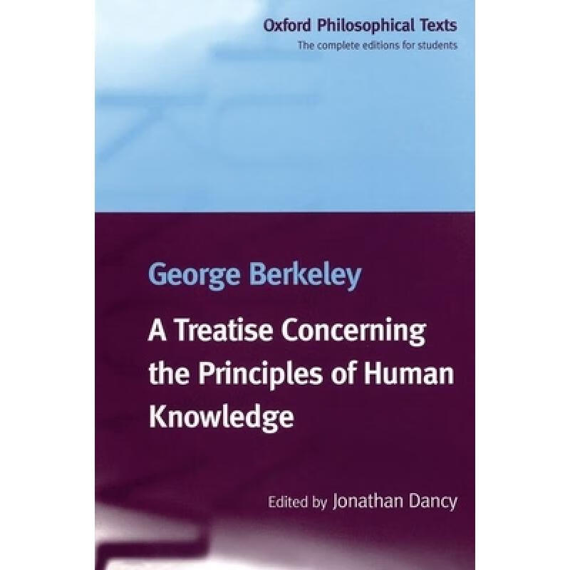 A Treatise Concerning the Principles of Huma...