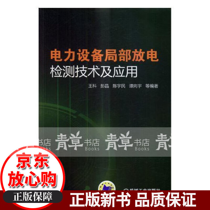 电力设备局部放电检测技术及应用王科机械工业出版社9787111575092 工业技术书籍