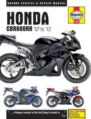 Honda CBR600RR (07-12) Haynes Repair Manual