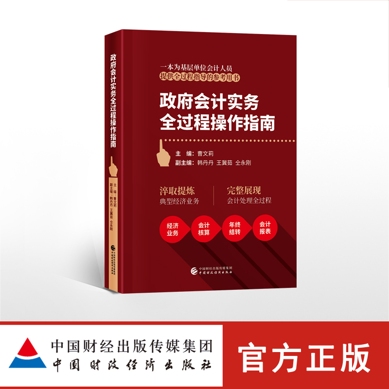 政府会计实务全过程操作指南全程指导 曹文莉 著