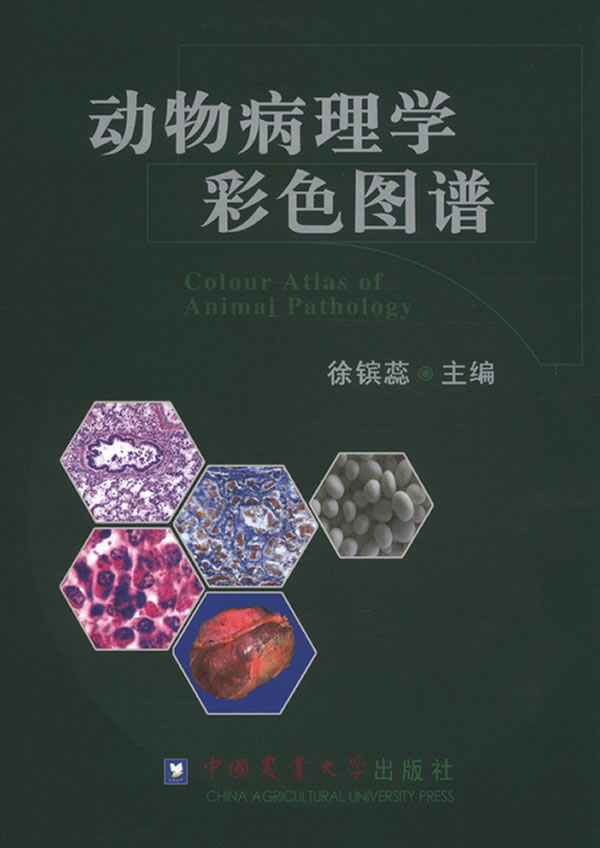 动物病理学彩色图谱 徐镔蕊【好书，下单速发】