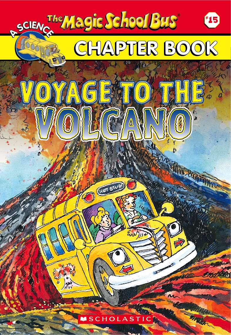 Voyage to the Volcano 神奇校车章节书系列#15：火山之旅 英文原版 进口故事书