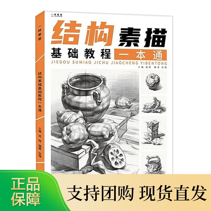 结构素描基础教程一本通2021一线教学成辉宋镇基础入门步骤解析书