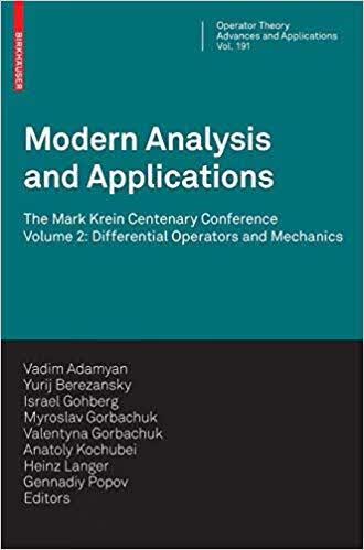 Modern Analysis and Applications