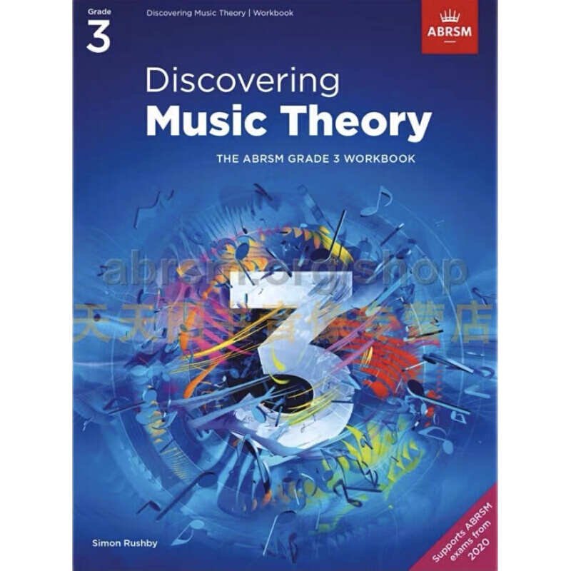 天天艺术英皇考级新版乐理教材Discovering Music Theory发现音乐理论1-5级 乐理答案一二三四五级英文版 发现音乐理论第三级