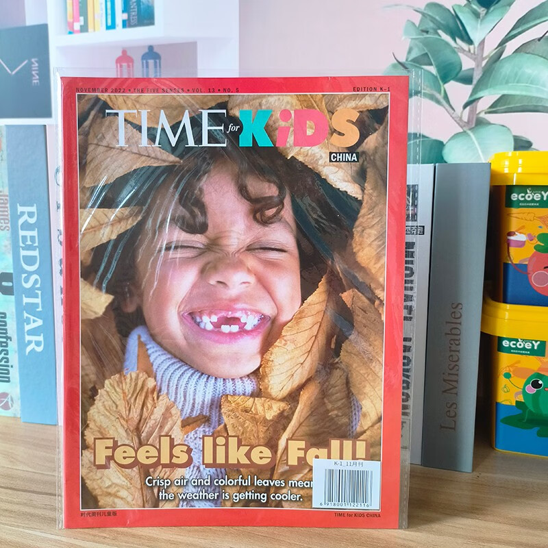 time美国时代周刊儿童版TIME for Kids儿童英语读物5-12岁儿童英文杂志 【K1】2022年11月刊