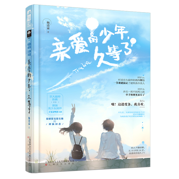 亲爱的少年，久等了 青春文学 书籍