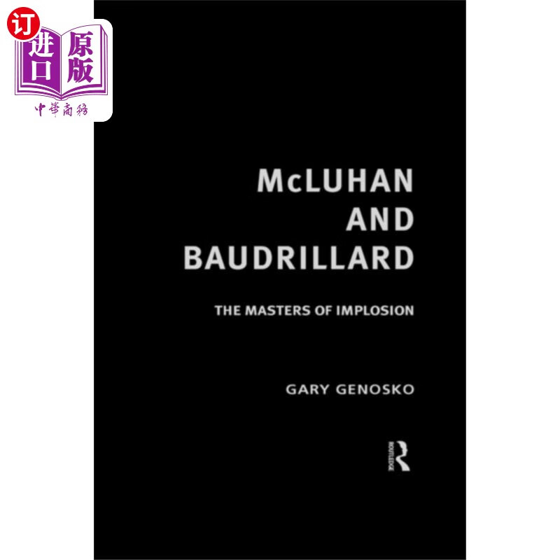 海外直订McLuhan and Baudrillard 麦克卢汉和鲍德里亚