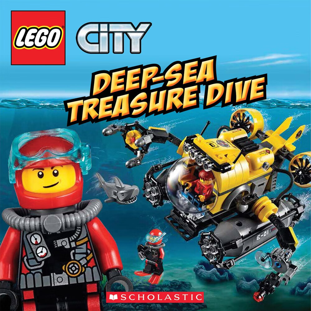 Deep-Sea Treasure Dive (LEGO City: 8x8) 英文原版 进口故事书