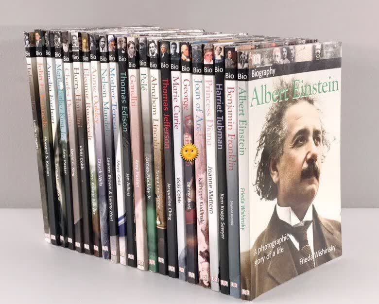 英文人物传记22册 Biography