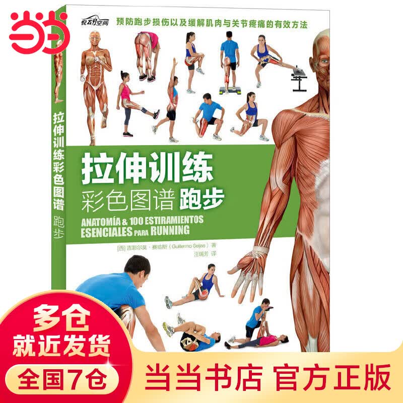 拉伸彩色图谱 跑步