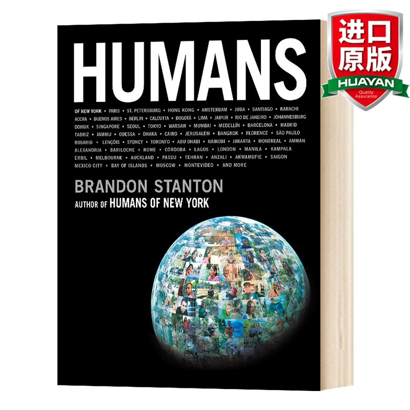 英文原版 世界各地的人 Humans 摄影故事集 人在纽约同作者 Brandon Stanton 全英文版