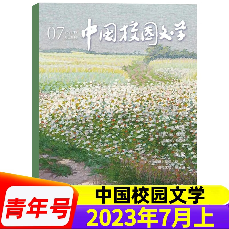 中国校园文学杂志作文素材 2023年7月上-青年号
