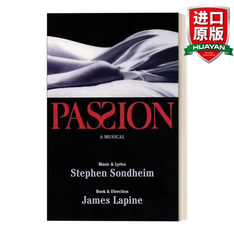 Passion 英文原版 激情 托尼奖 百老汇音乐剧 Stephen Sondheim 英文版 进口英语原版书籍