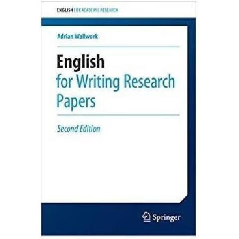 EnglishforWritingResearchPapers实体书