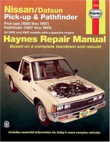 Nissan/Datsun Pick-up & Pathfinder (80-97) covering 2WD & 4WD petrol Pick-up (80-97)