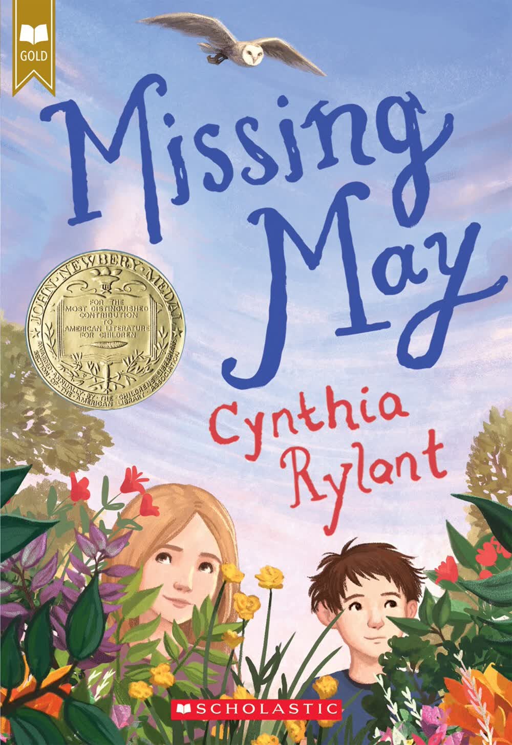 学乐 文学小说 想念梅姨1993年纽伯瑞金奖作品 1册 英文原版 Scholastic Missing May 12-15岁