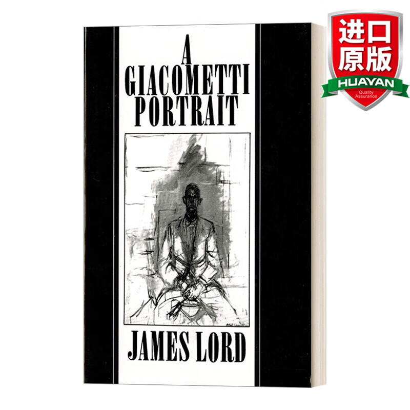 A Giacometti Portrait 英文原版 贾科梅蒂肖像画 在贾克梅第的巴黎画室 英文版 进口英语原版书籍
