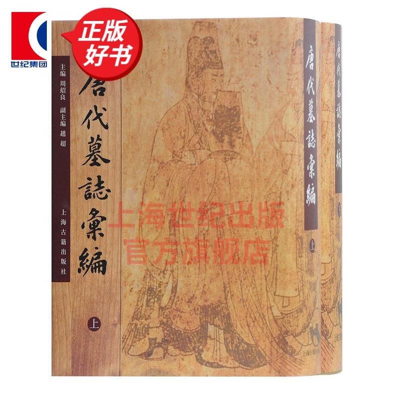 唐代墓志汇编(全2册) 周绍良主编 古籍整理 历史读物 上海古籍出版社