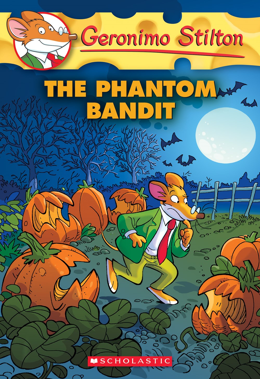 学乐 老鼠记者#70 英文原版 进口故事 青少年文学青少年时期 The Phantom Bandit (Geronimo Stilton #70) 进口故事书 12岁+
