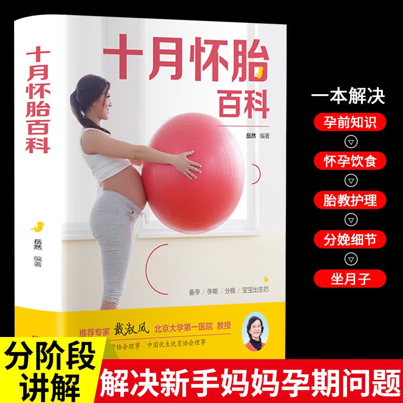 十月怀胎知识百科全书孕妇孕期书籍大全怀孕期备孕怀孕全套知识百科孕产妇保健手册孕育准妈妈读本适合孕妇看书籍 默认规格