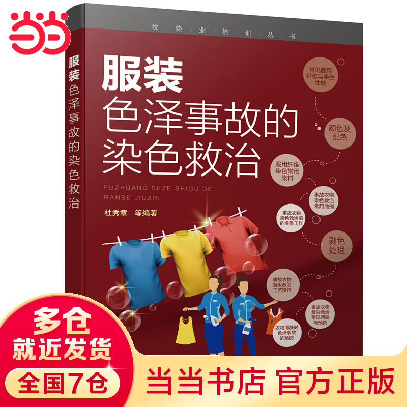 服装色泽事故的染色救治