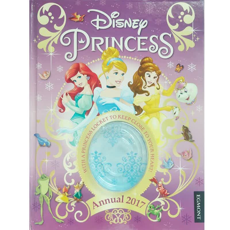 英文原版尾单 Disney Princess Annual 2017 精装 瑕疵