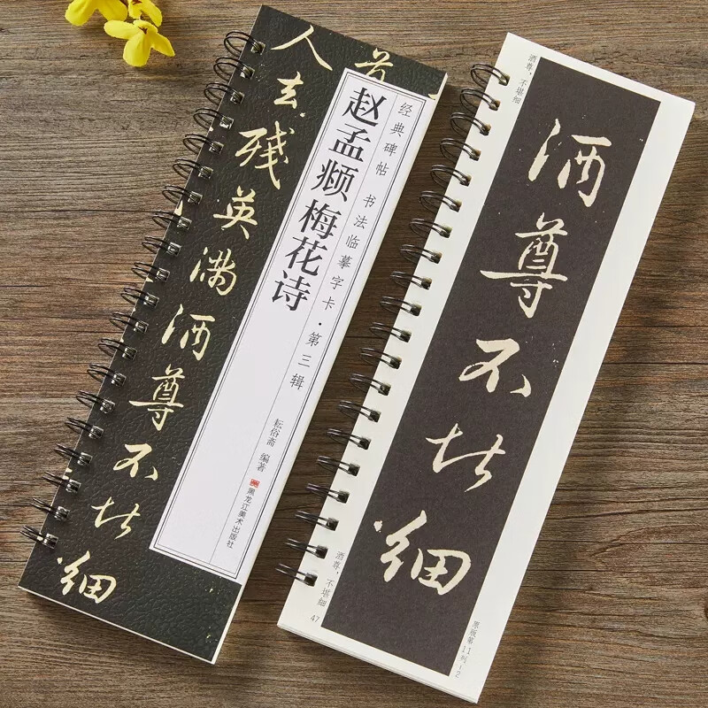 唐怀仁集王羲之书圣教序赵孟頫临集王圣教序大唐三藏集字高清墨迹 赵孟頫梅花诗