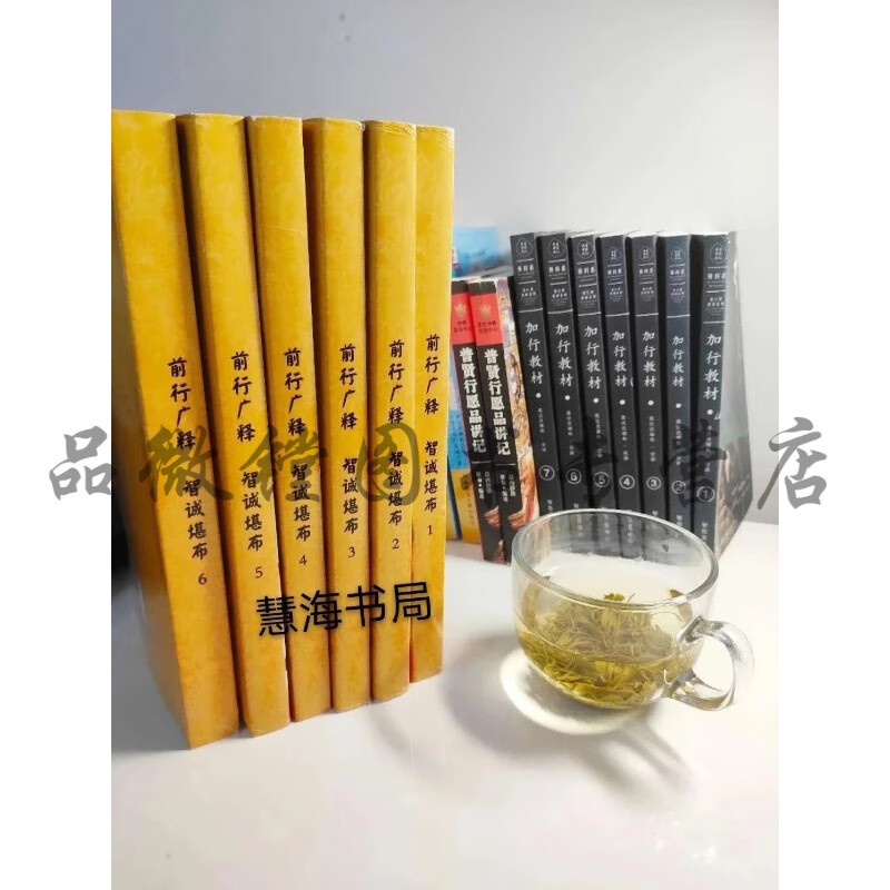 前行广释 生西法师 前行辅导 加行辅导 A4纸大小 全套六本