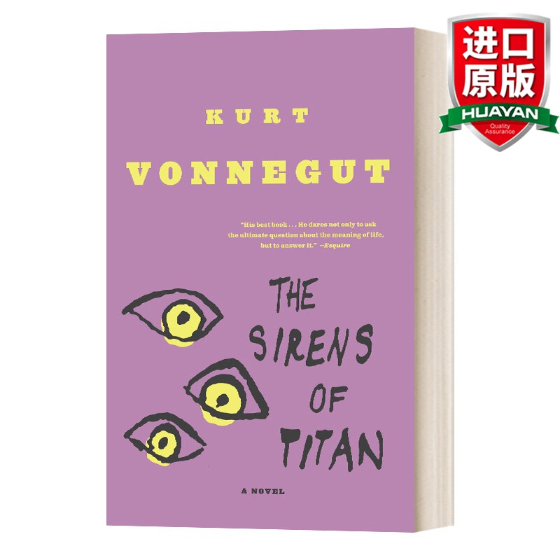 The Sirens of Titan 英文原版 泰坦的女妖 库尔特冯内古特 泰坦星的海妖 英文版 进口英语原版书籍