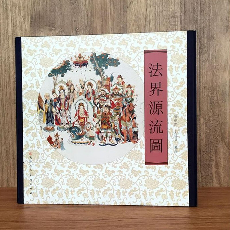 法界源流图 彭连熙 彭福来 中国历代名画作品 千佛图仙佛菩萨罗汉连环画 工笔画书籍 天津人美