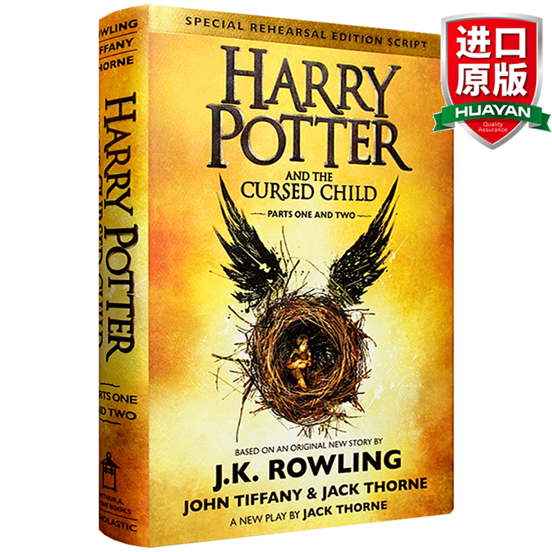【瑕疵书】Harry Potter and the Cursed Child哈利波特与被诅咒的孩子 英文原版