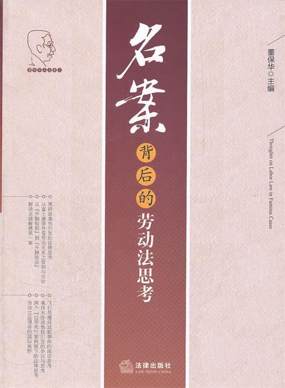 名案背后的劳动法思考 9787511831279