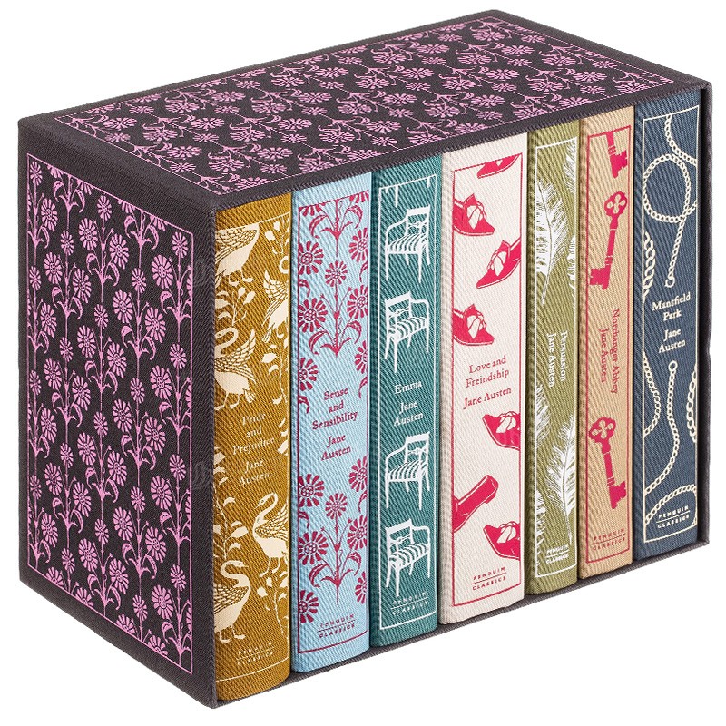 简奥斯汀全集收藏版（1套7册）ane Austen 英文原版进口文学小说