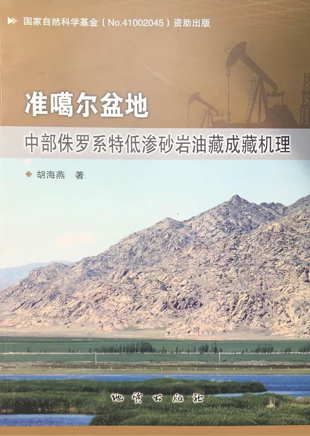 准噶尔盆地中部侏罗系特低渗砂岩油藏成藏机理 胡海燕著 地质出版社