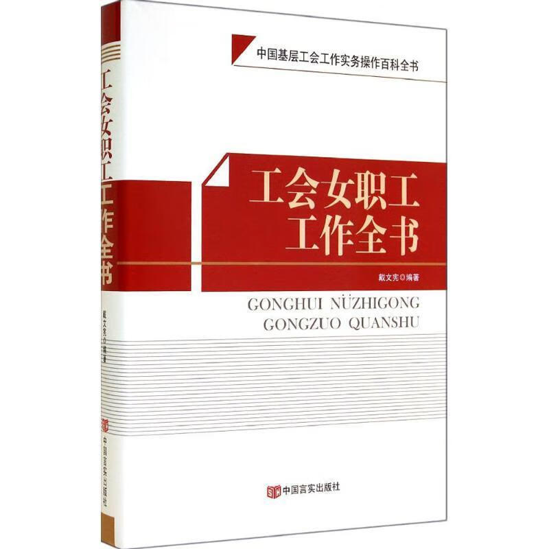 工会女职工工作全书 戴文宪